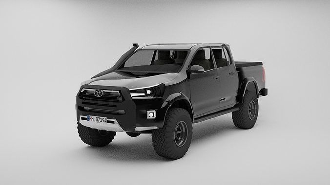 Toyota Hilux AT35 3D model | CGTrader