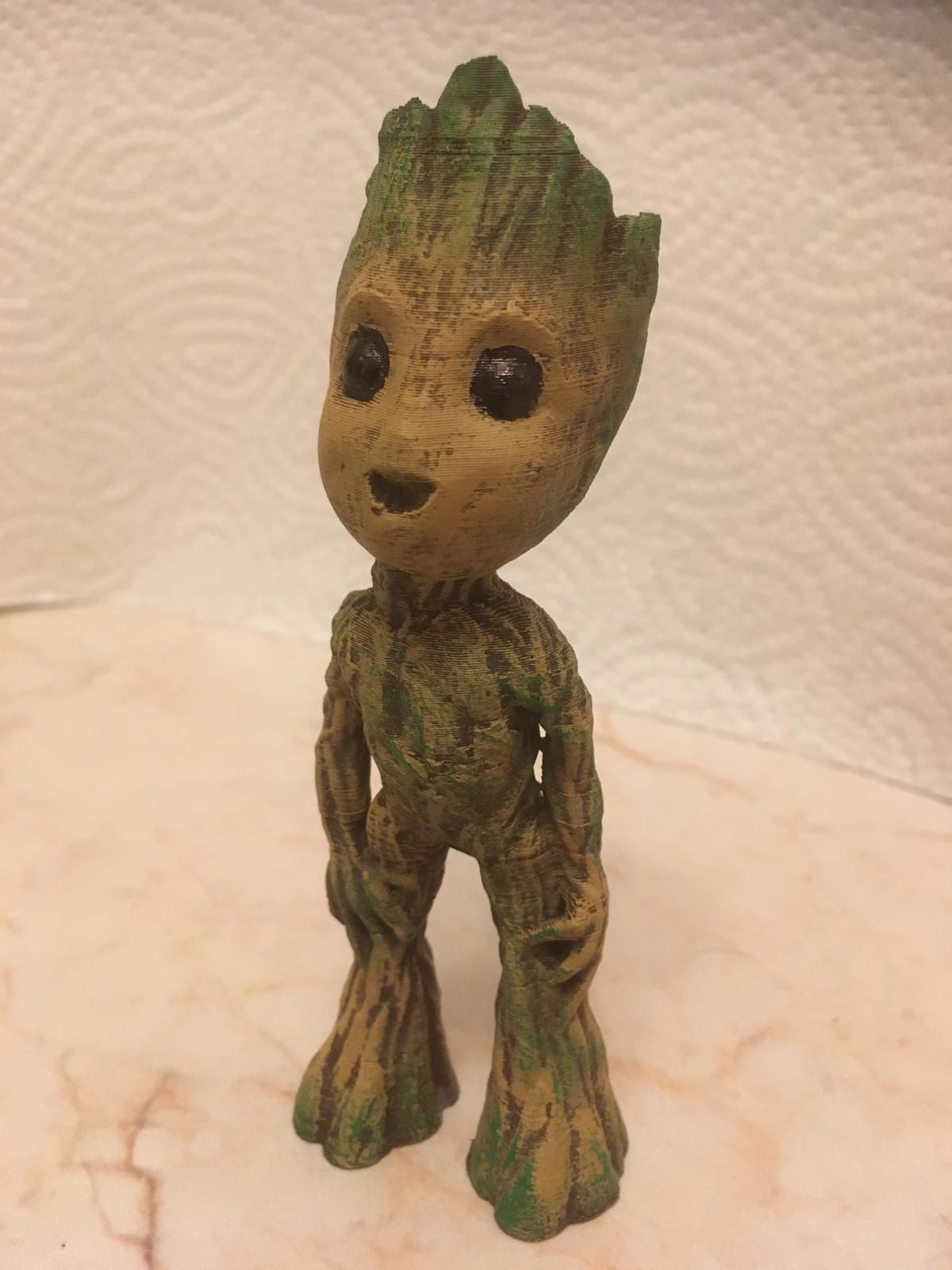 Baby Groot Standing up 3D model 3D printable | CGTrader