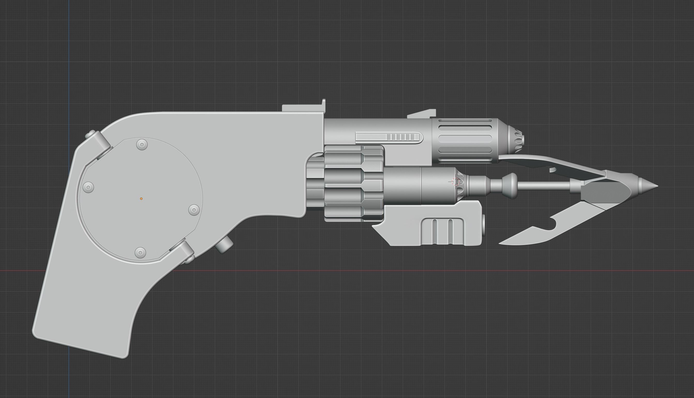 Batman Returns 1992 Grapnel Gun 3D model 3D printable | CGTrader