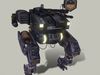 3D model Mech Cyberpunk - Police Mech Lowpoly Animated VR / AR / low ...