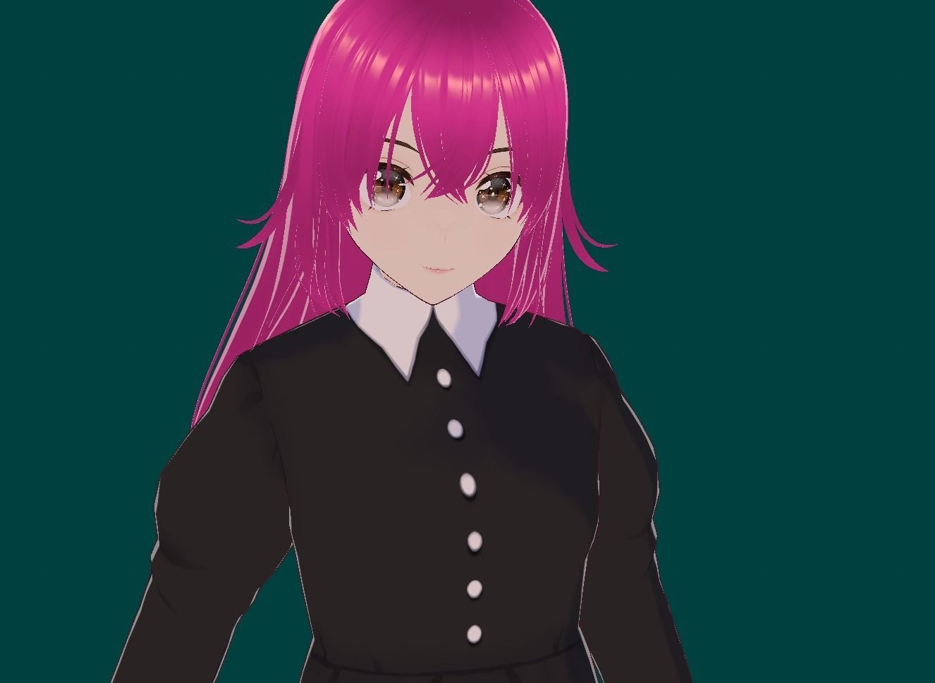 3d Model Anya Forger Young Vrchat 3d Model Vr Ar Low Poly Cgtrader