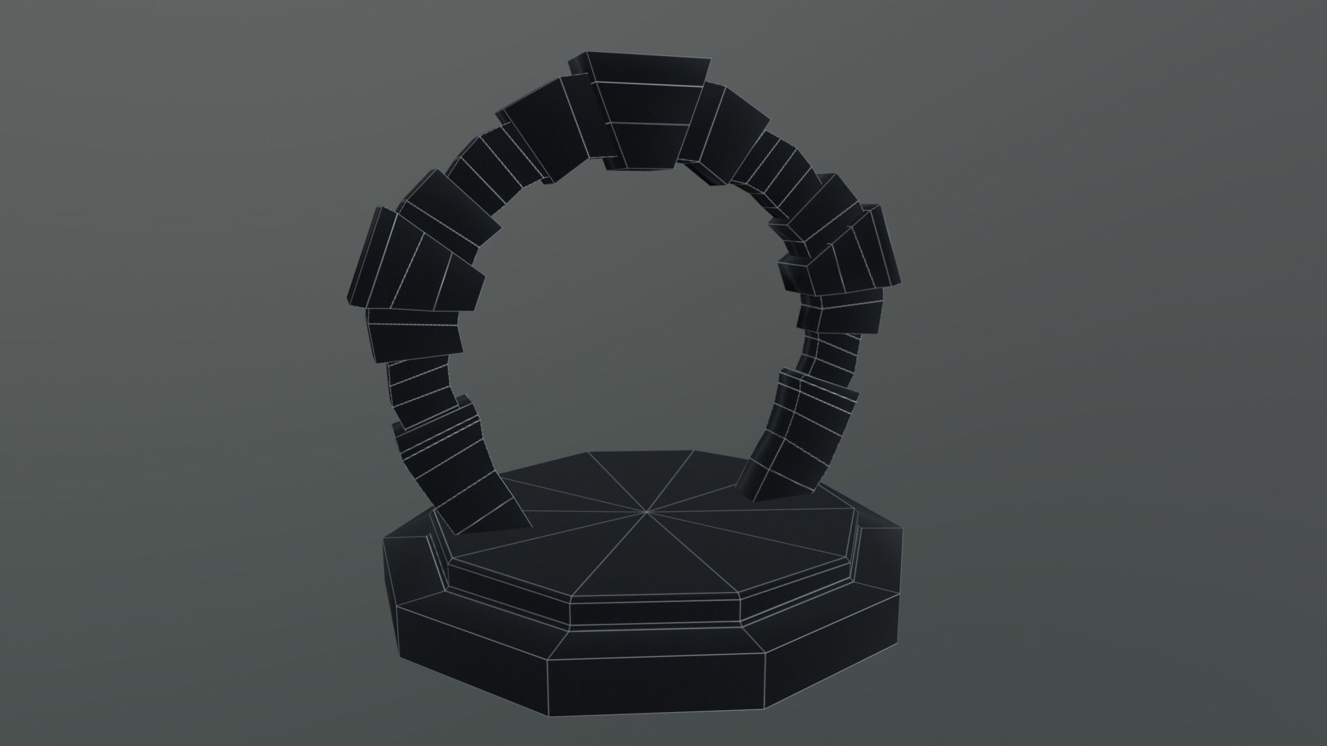 Stylized Portal V1 free VR / AR / low-poly 3D model | CGTrader