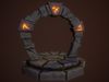 Stylized Portal V1 free VR / AR / low-poly 3D model | CGTrader
