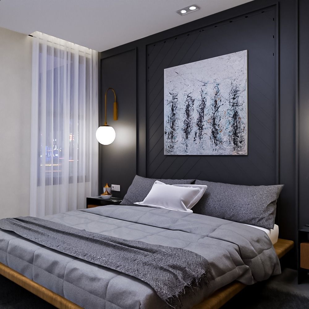 Bedroom free 3D model | CGTrader