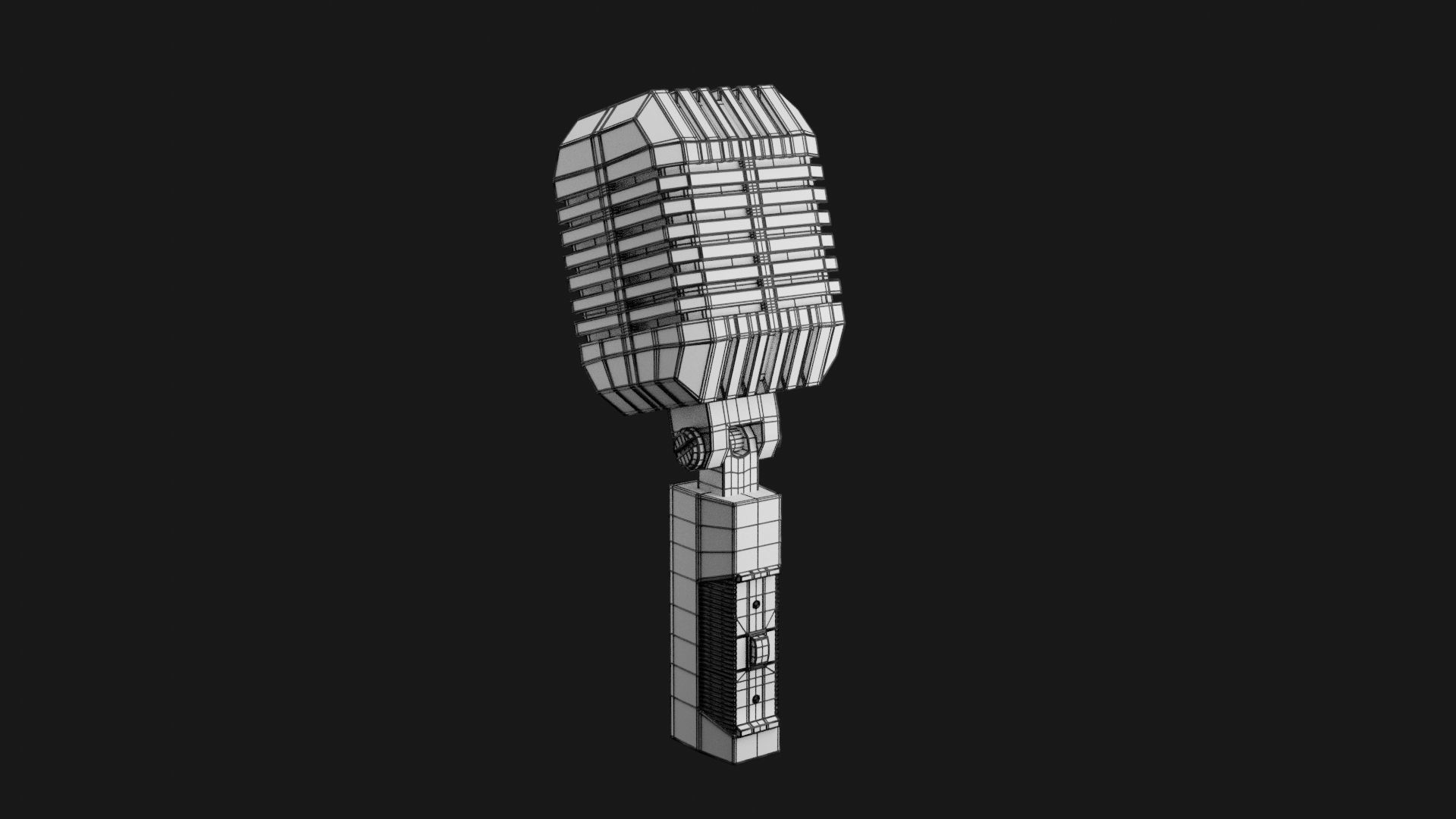 Mic 3D Model 3D model 3D printable | CGTrader