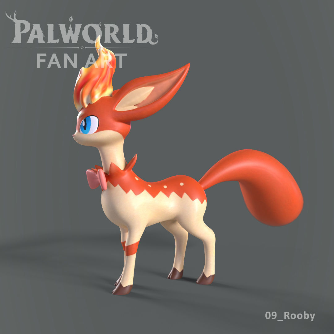 PALWORLD 09 ROOBY FANART 3D model 3D printable | CGTrader