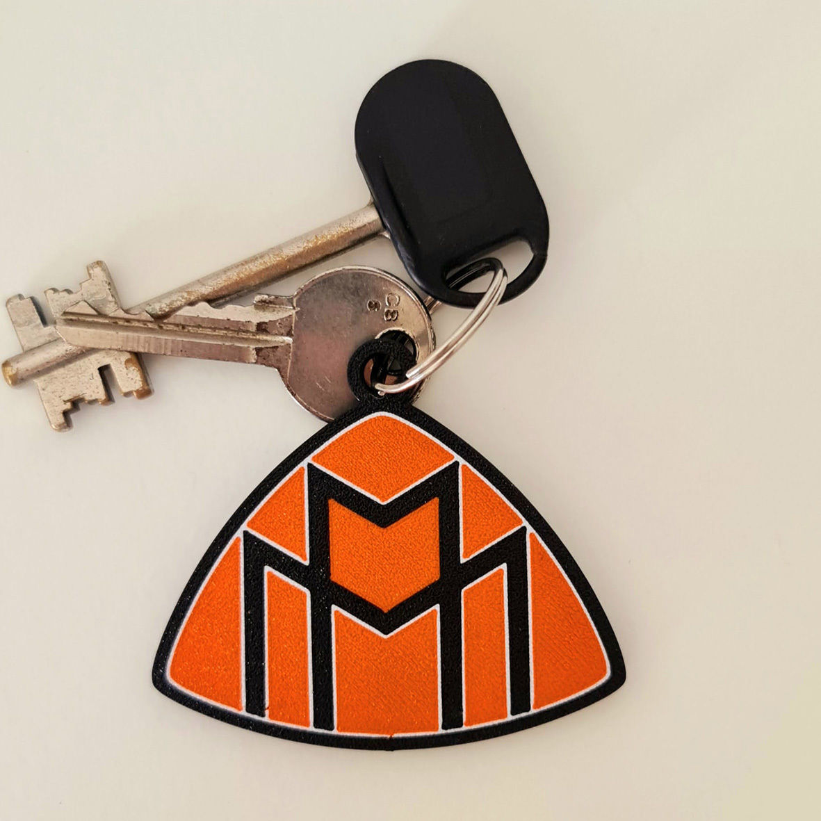 Keychain Maybach II 3D model 3D printable | CGTrader
