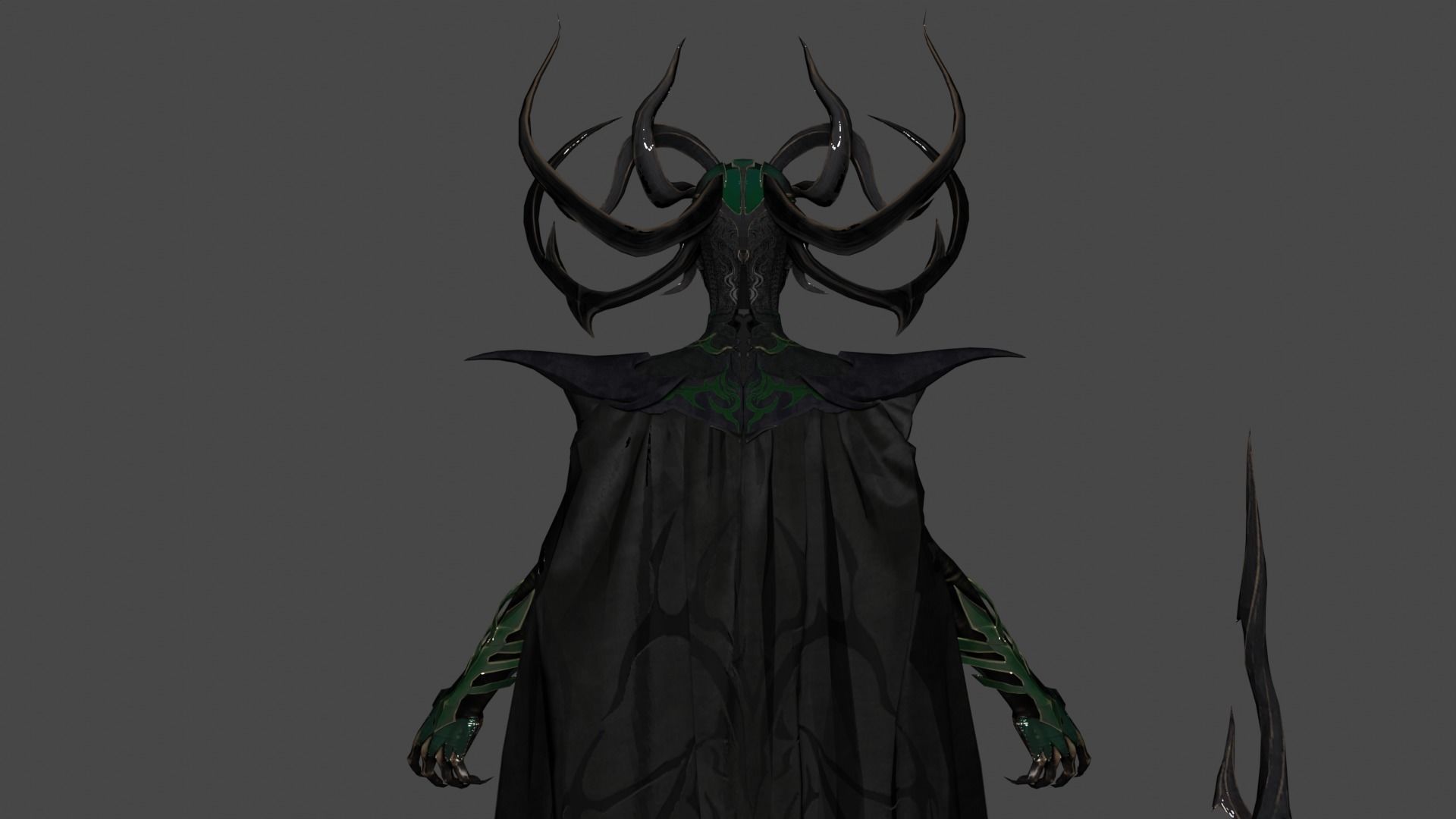 Hela Marvel 3d Model 3D model rigged | CGTrader