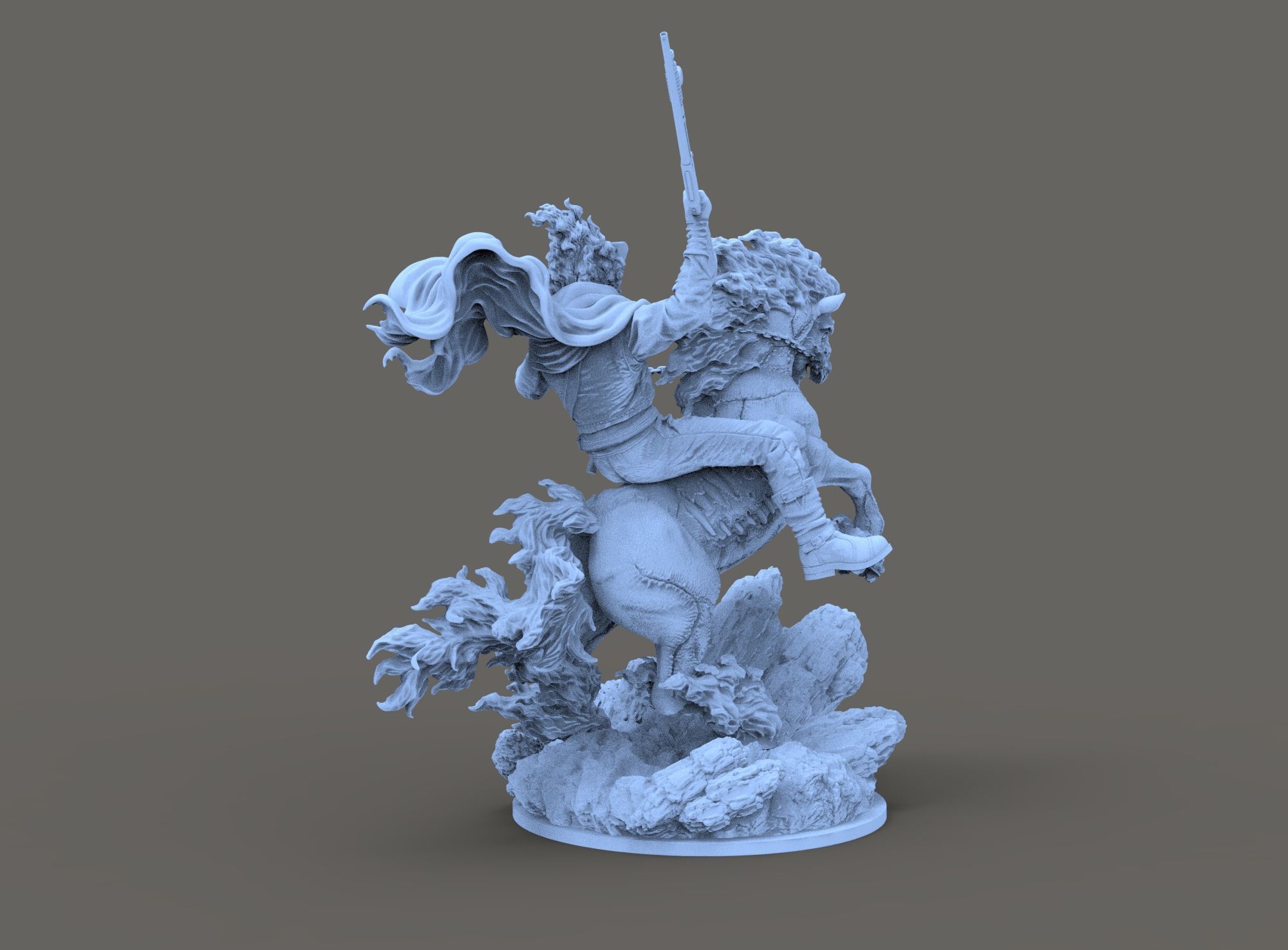 GHOST RIDER FOR 3D PRINTING 3D model | CGTrader