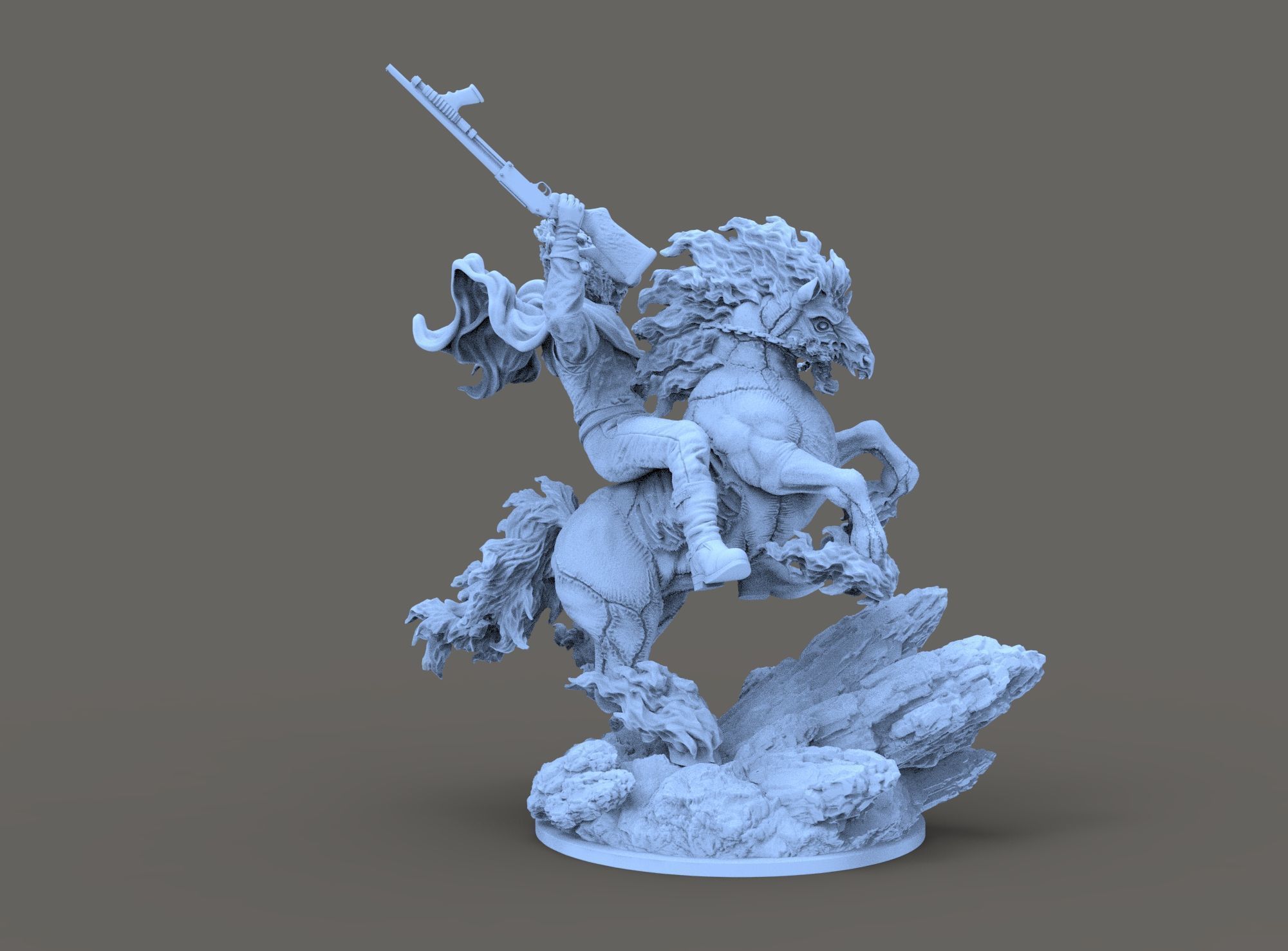 GHOST RIDER FOR 3D PRINTING 3D model | CGTrader