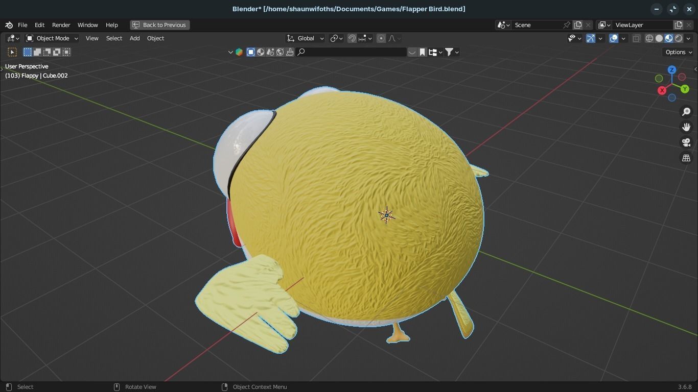 3D model Best 3D Flappy Bird Iteration VR / AR / low-poly | CGTrader