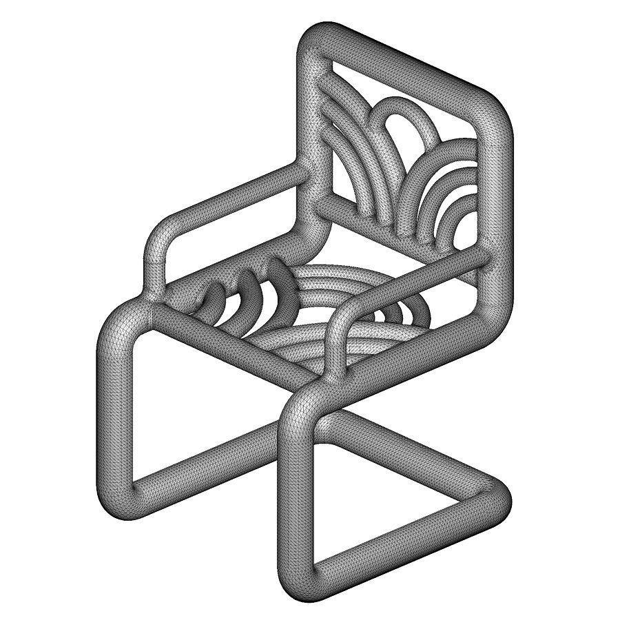 Cartoon Baby Chair 3D model | CGTrader