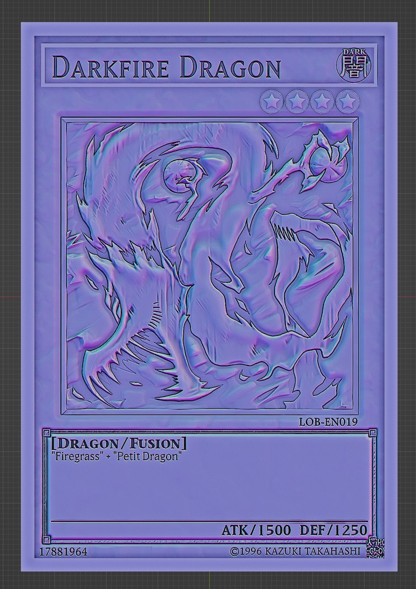 DARKFIRE DRAGON - YUGIOH free 3D model 3D printable | CGTrader