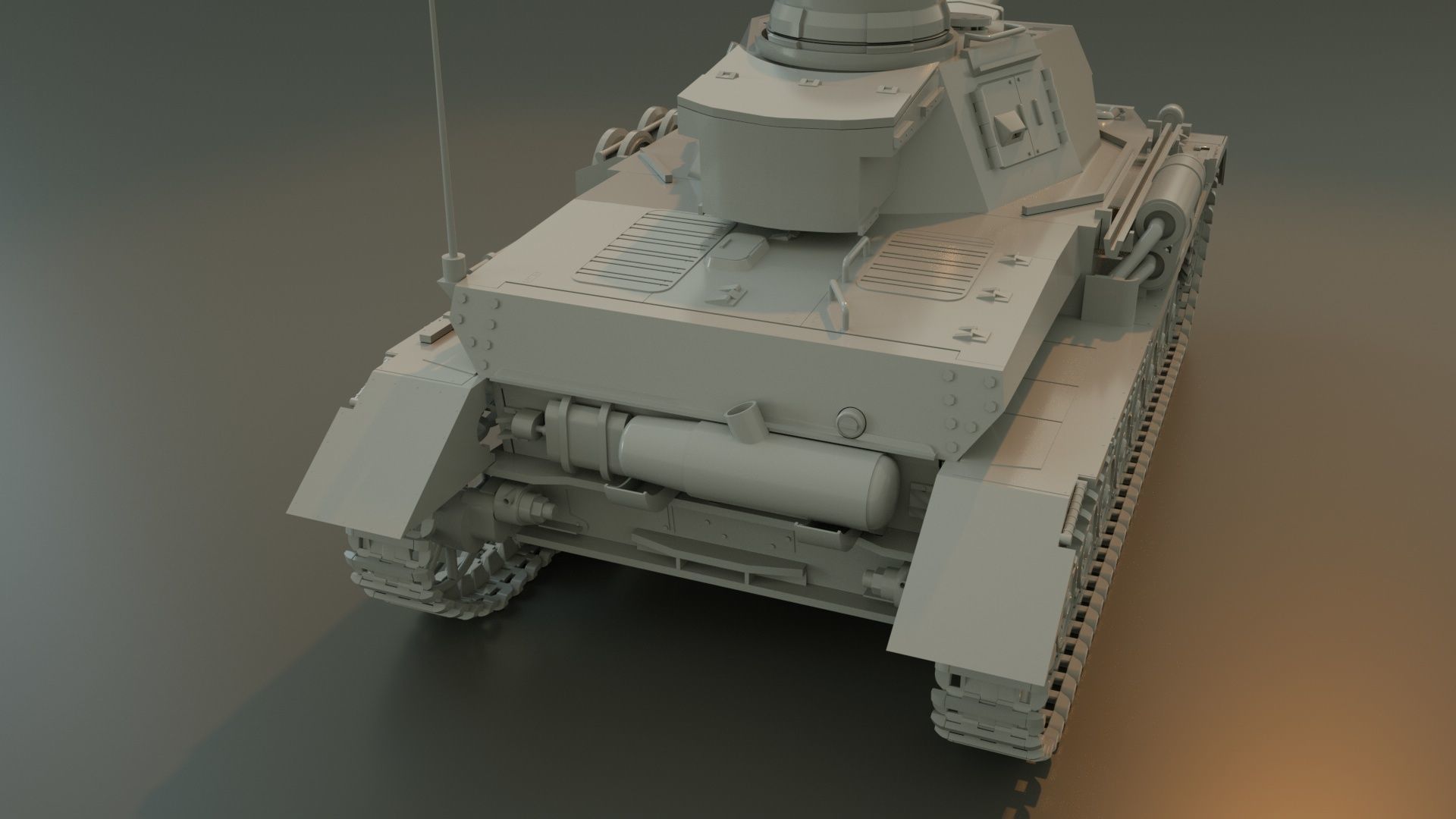 panzerkampfwagen IV Tank 3D Model 3D model | CGTrader