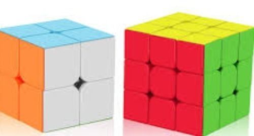 Rubik cube 2x2x2 and 3x3x3 free Texture | CGTrader
