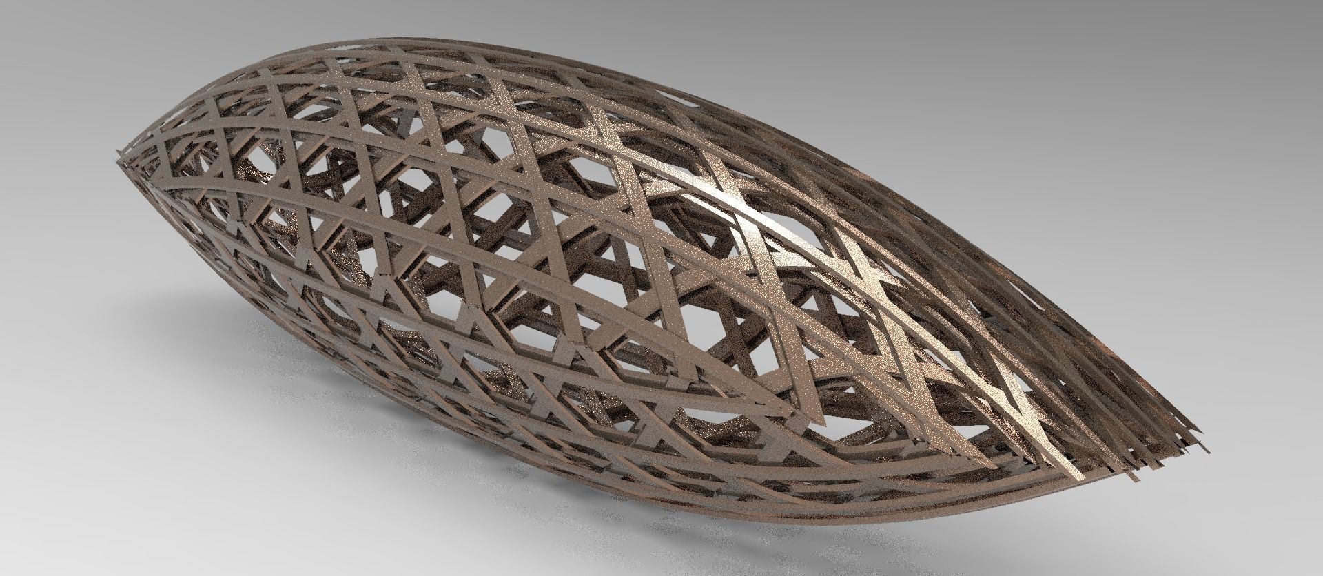 Dystopian Alien shape 3D model | CGTrader