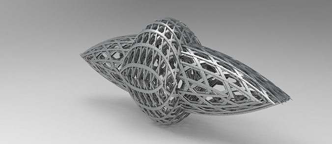 Alien prison spire 3D model | CGTrader