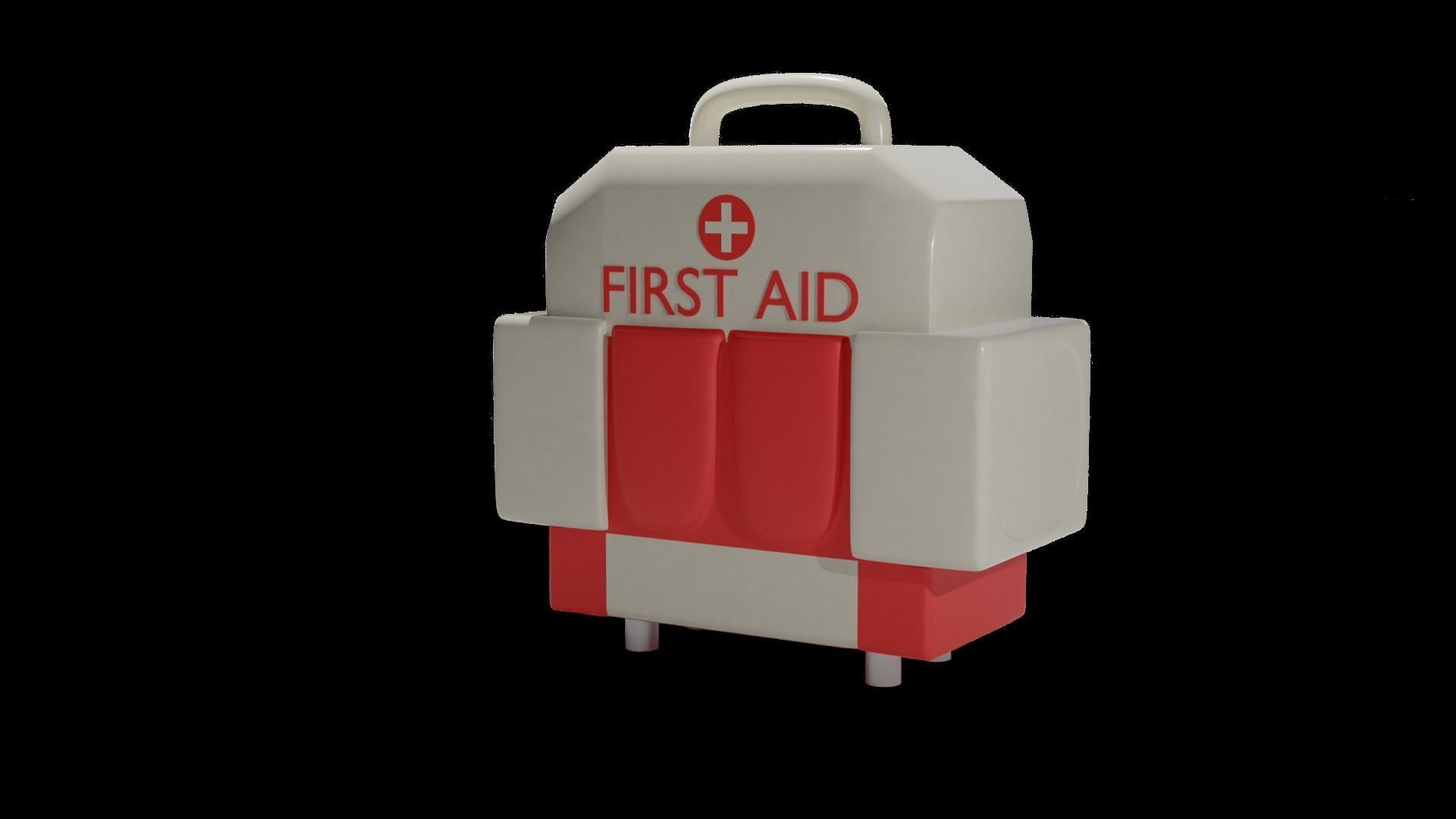 Emergency Kit Box 3D model | CGTrader