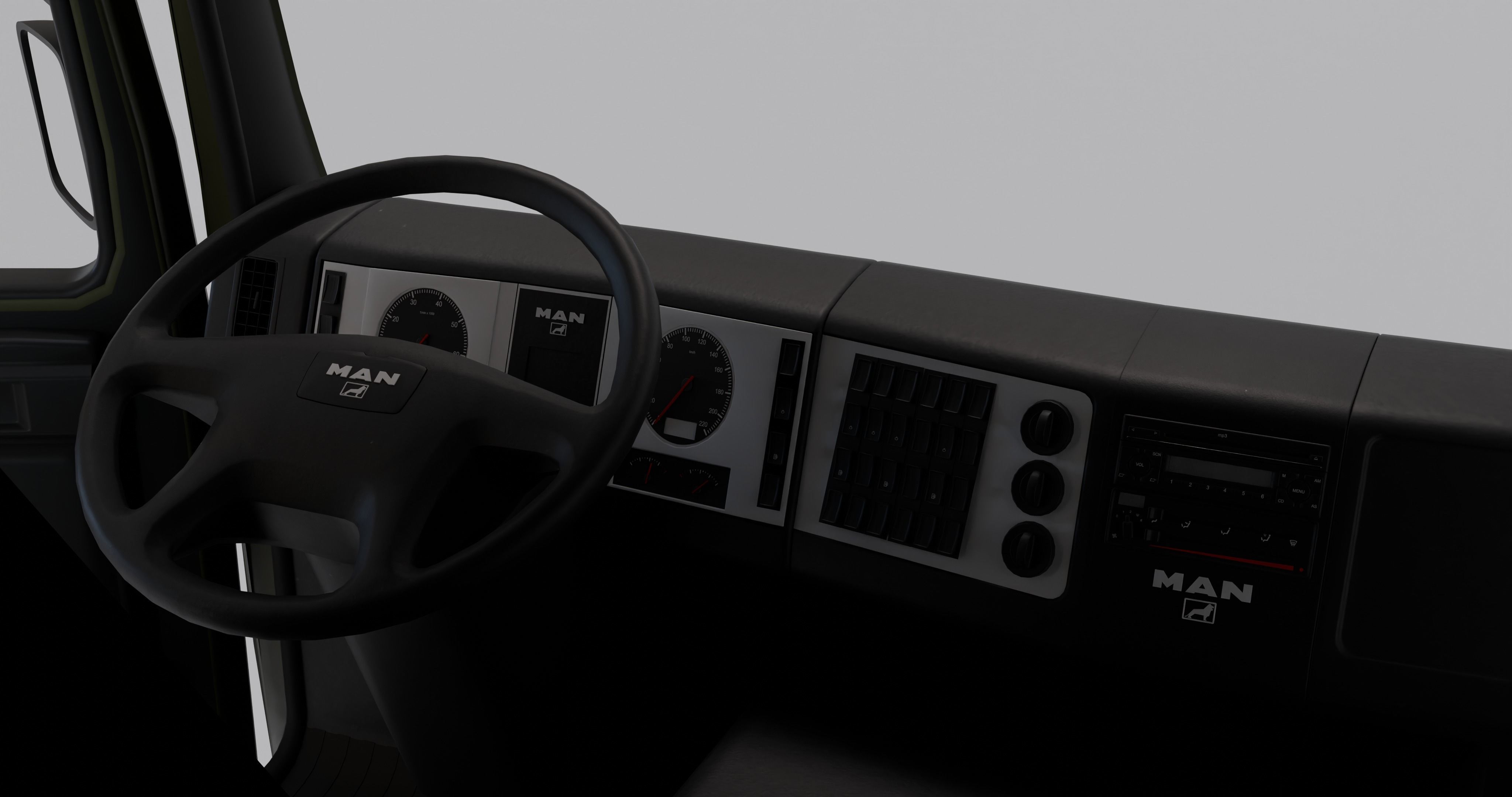 MAN TGA Bundeswehr Military Truck Pack 3D model | CGTrader