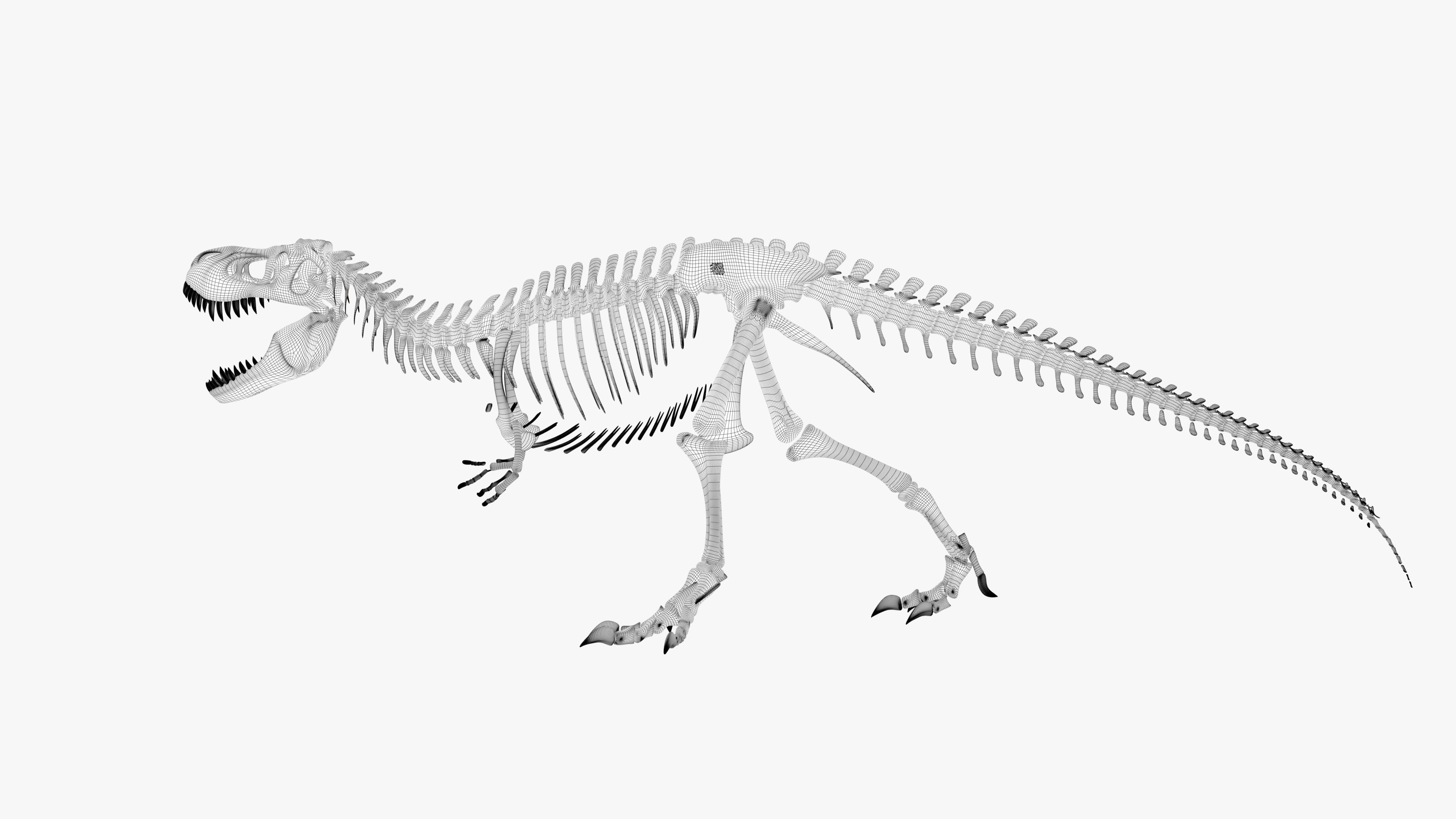 Amber T-Rex - Sculpture - FREE free 3D model | CGTrader