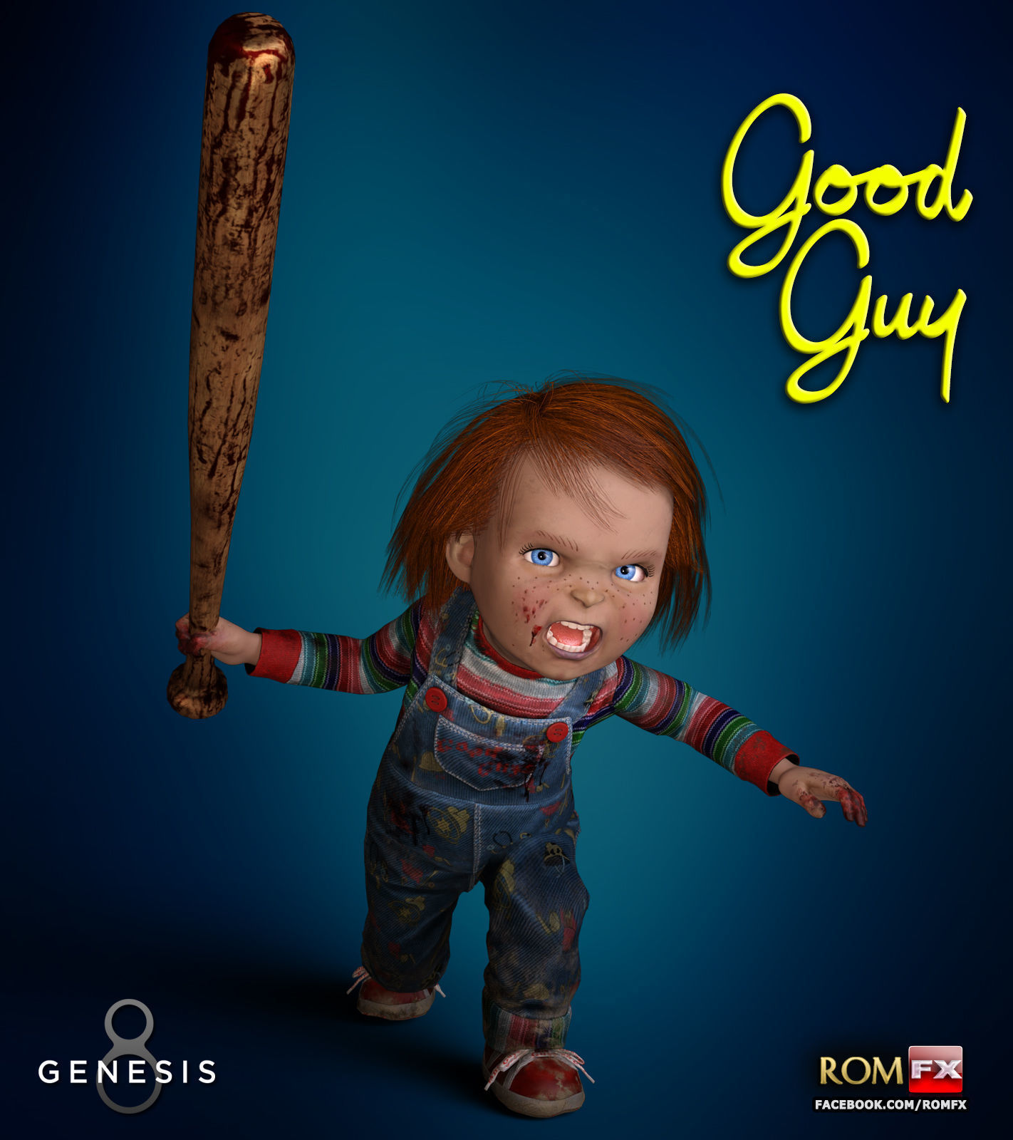 RFX Good Guy For G8M And G81M 3D model rigged | CGTrader