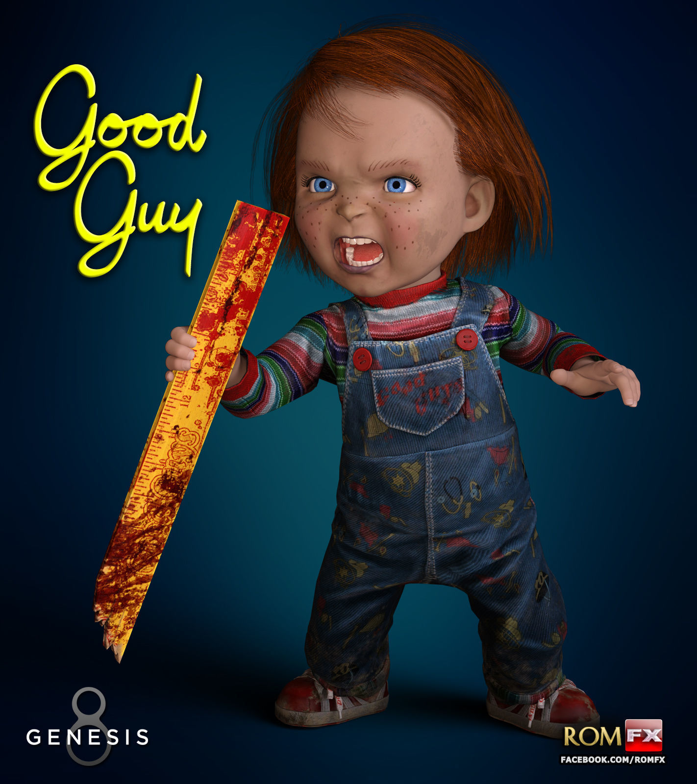 RFX Good Guy For G8M And G81M 3D model rigged | CGTrader