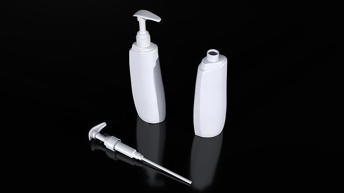 Realistic model of a Lotion Bottle Tube 3D model | CGTrader