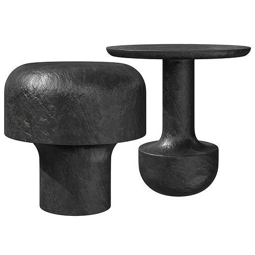 Monologoue Toad side tables 3D model | CGTrader