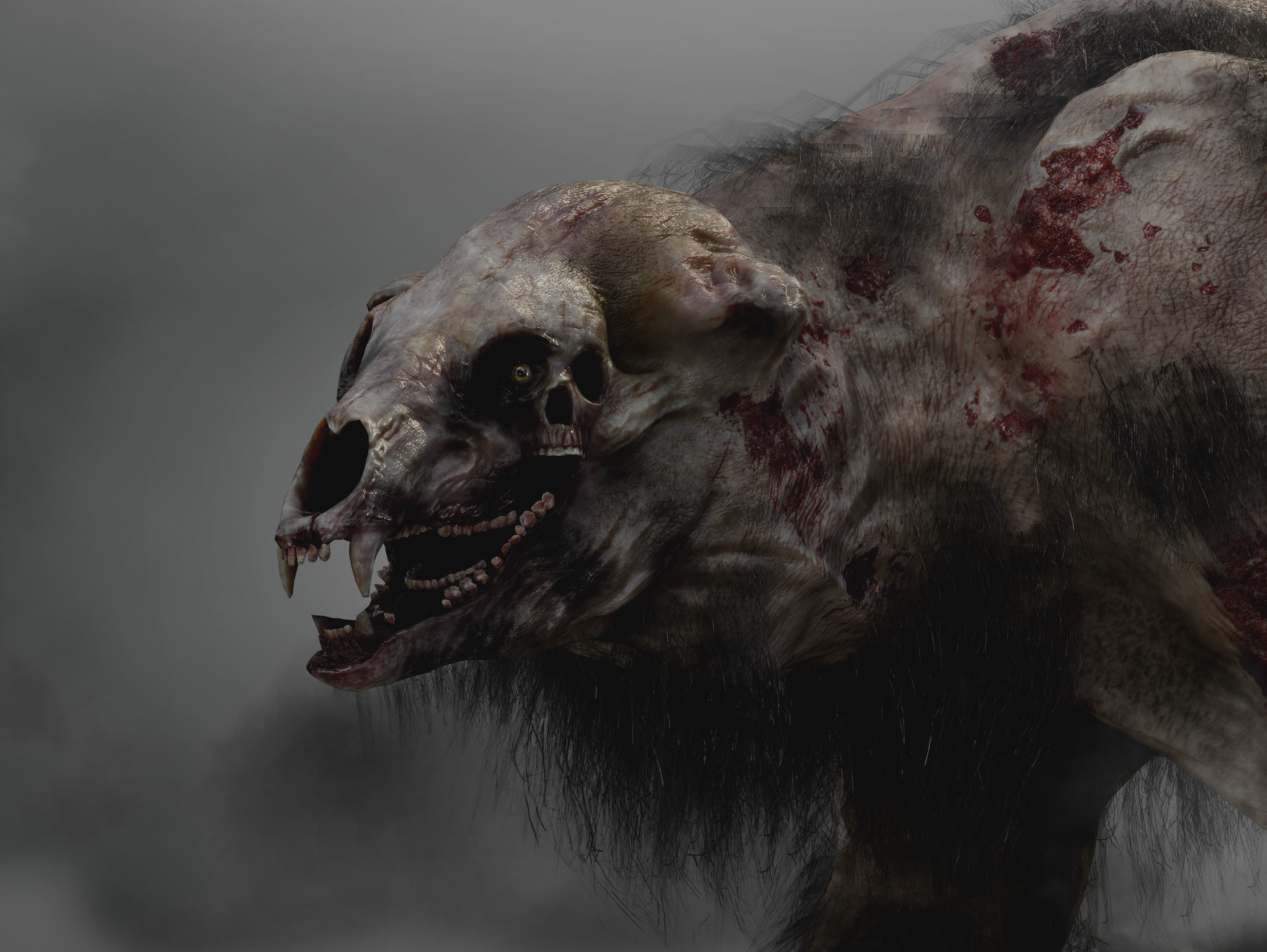 3D model Mutated Bear Annihilation VR / AR / low-poly | CGTrader