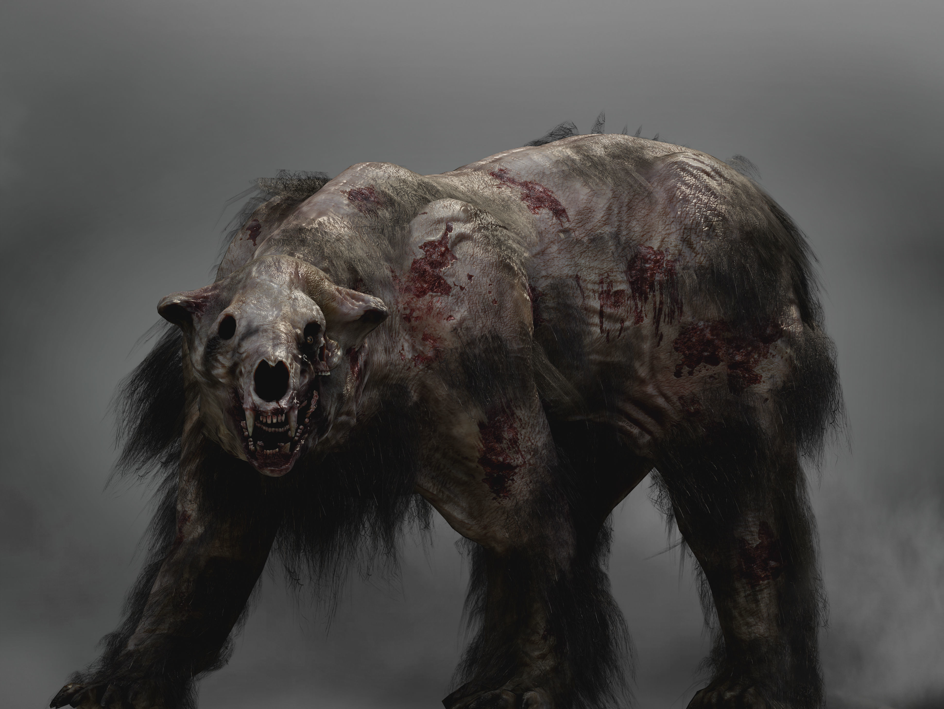 3D model Mutated Bear Annihilation VR / AR / low-poly | CGTrader