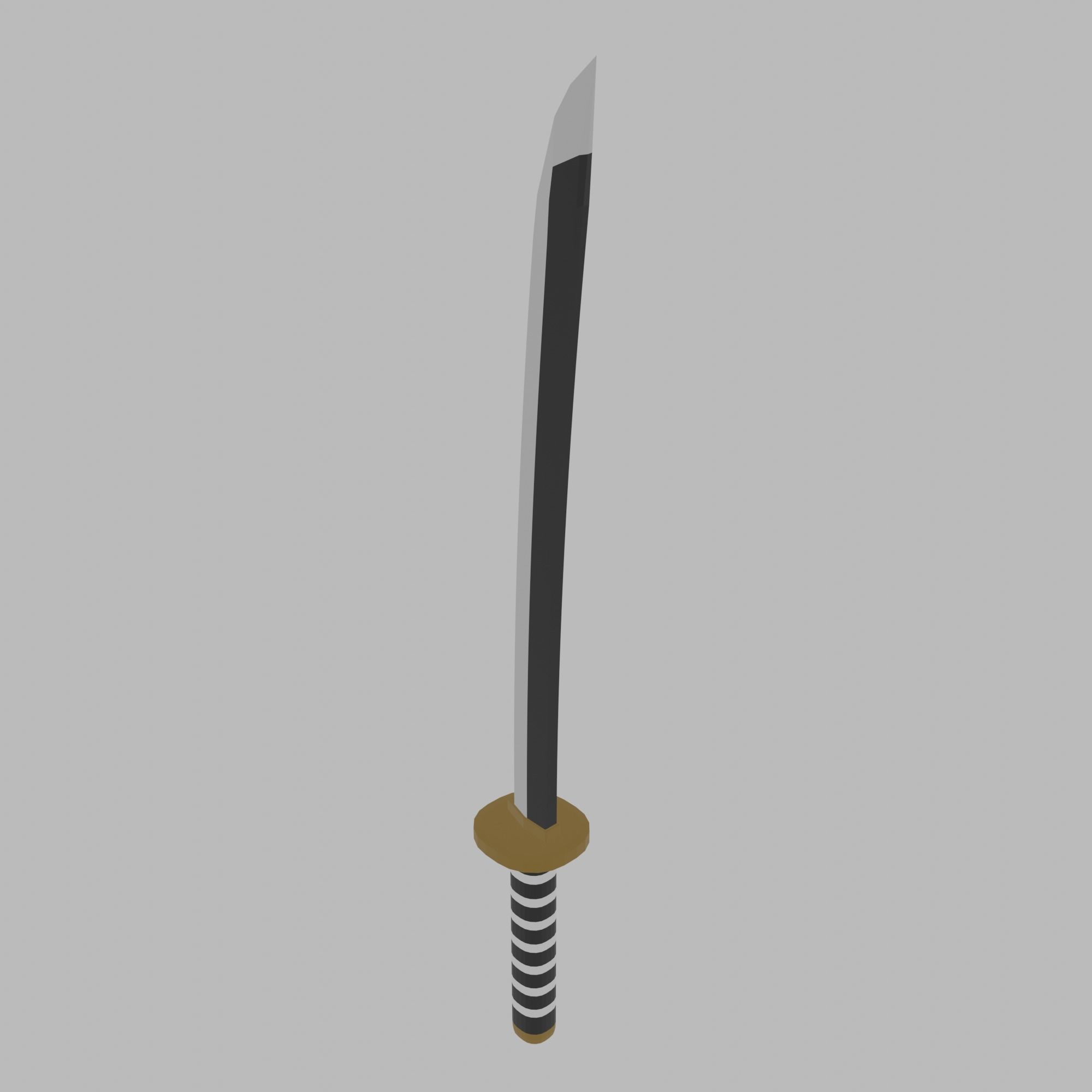 Katana Sword 3D Model free 3D model | CGTrader