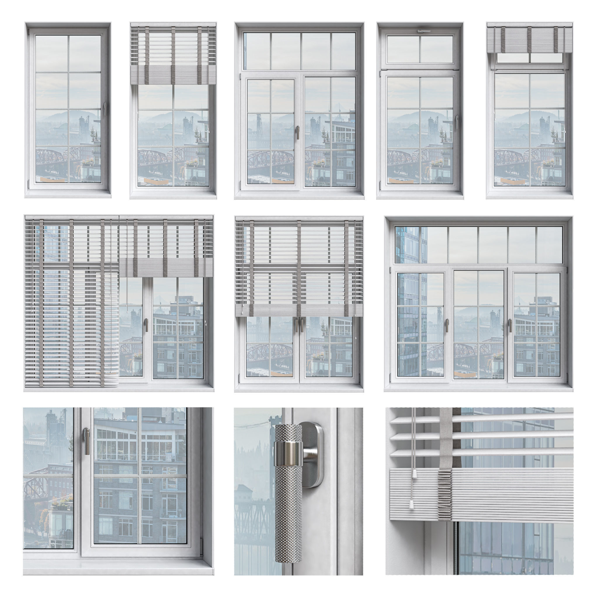 Window Collection Part 14 3D model | CGTrader