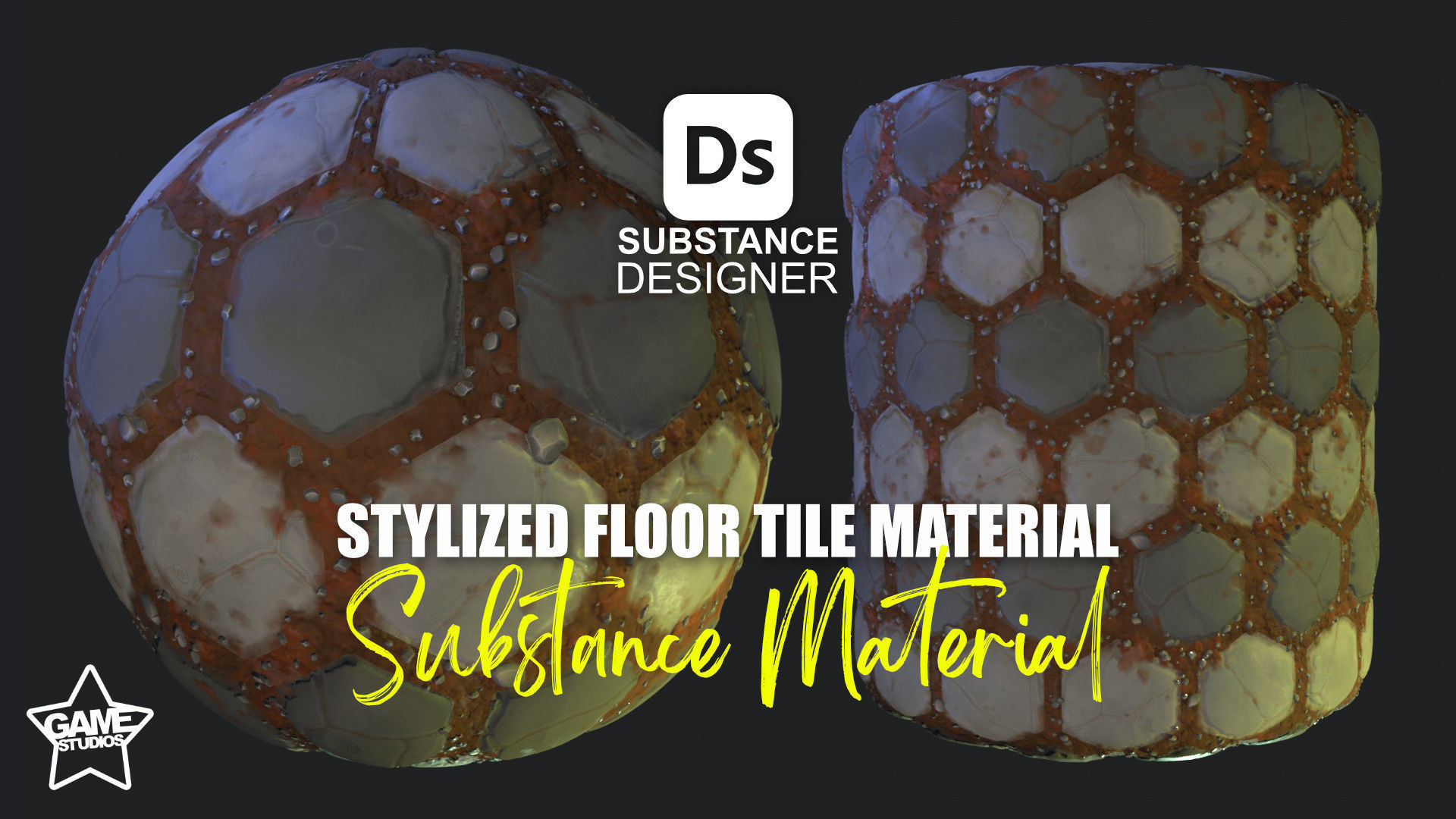 Stylized Floor Tiles Material 13 Texture | CGTrader