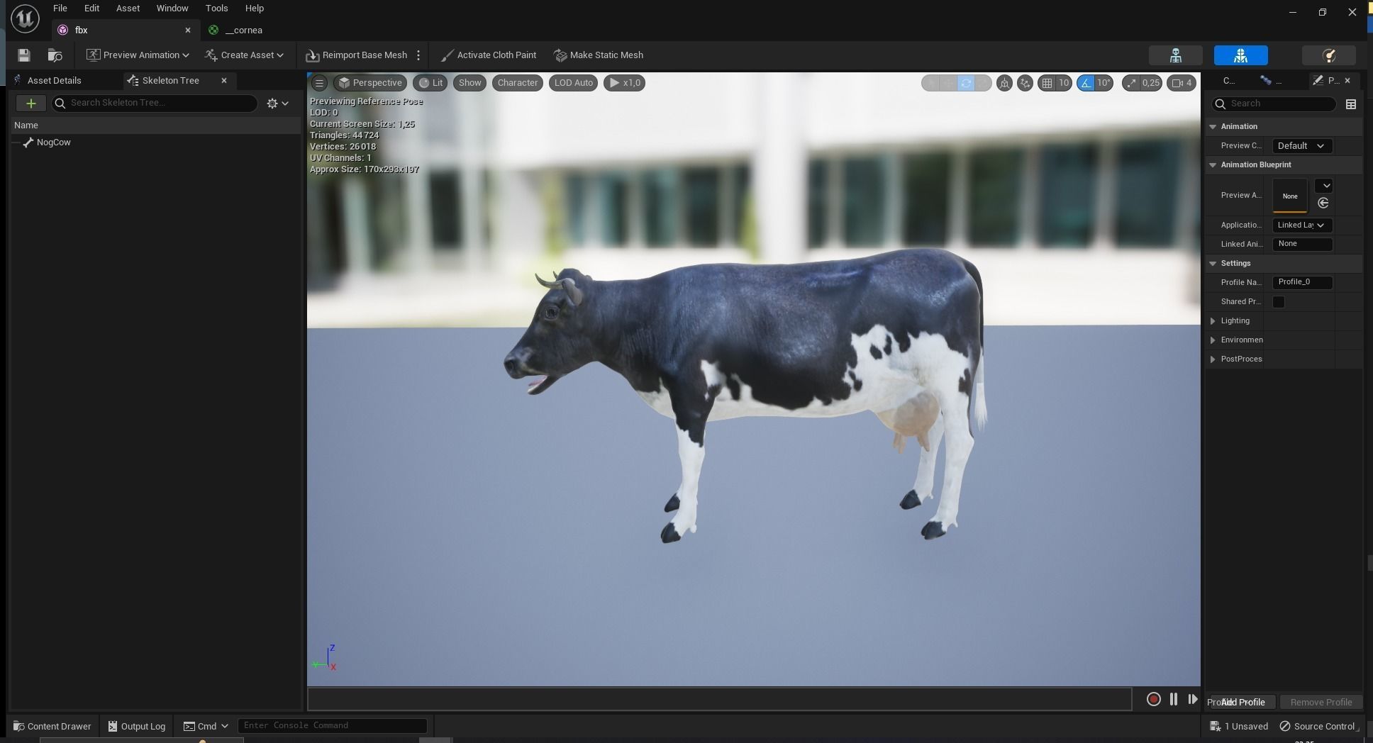 3D model Black and White Iconic Cow VR / AR / low-poly | CGTrader