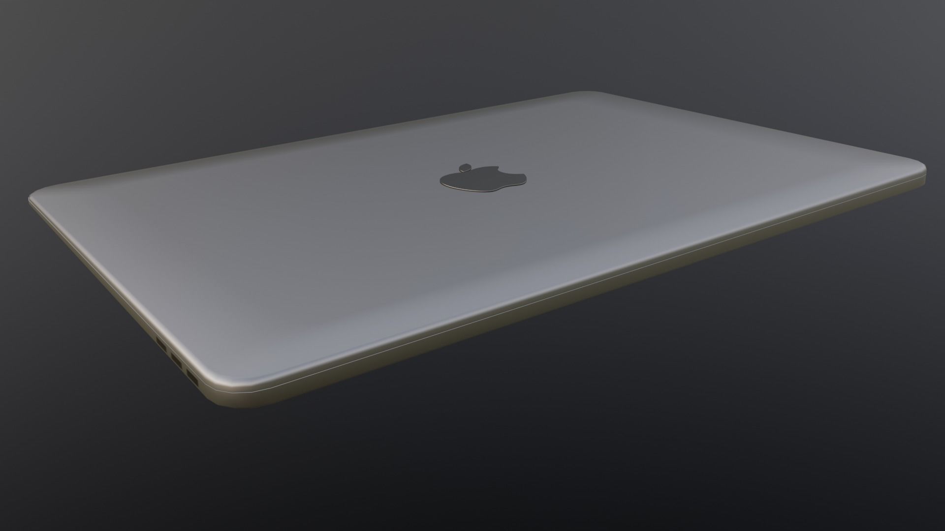 3D model Apple Laptop 3D Model VR / AR / low-poly | CGTrader