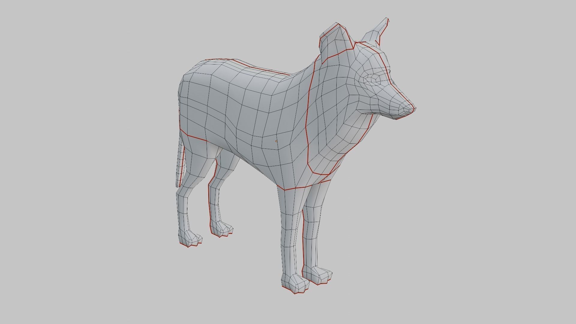 3D model Coyote low poly VR / AR / low-poly | CGTrader