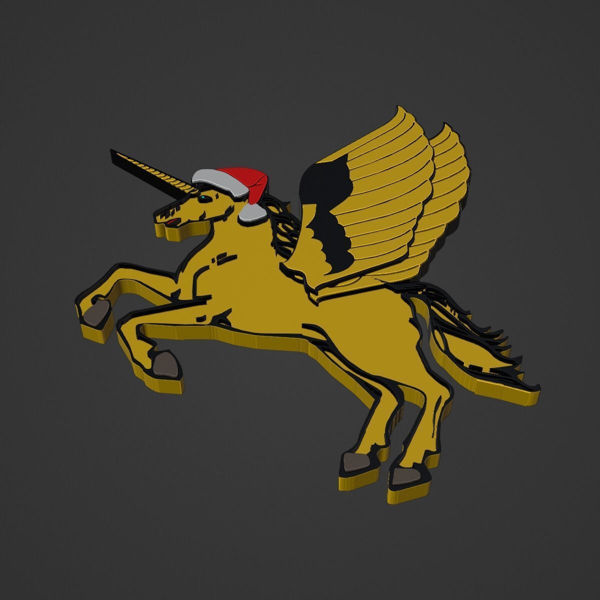 Pegasus Animal 3D model 3D printable | CGTrader