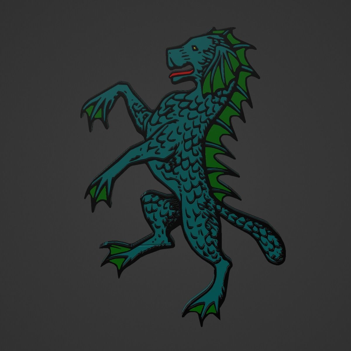 Reptile Animal 3D model 3D printable | CGTrader