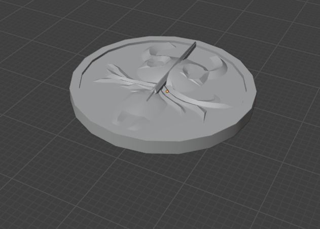 Hollow knight coin 3D model 3D printable | CGTrader