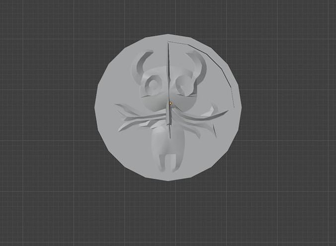Hollow knight coin 3D model 3D printable | CGTrader