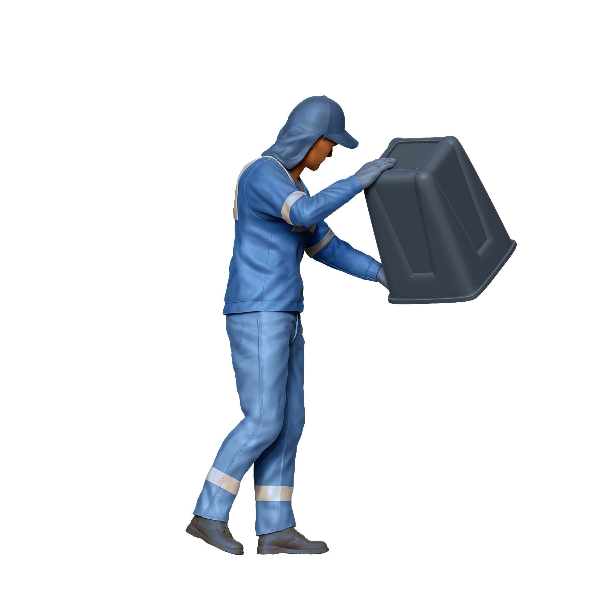 N3 Sweepers collecting garbage 3D model 3D printable | CGTrader