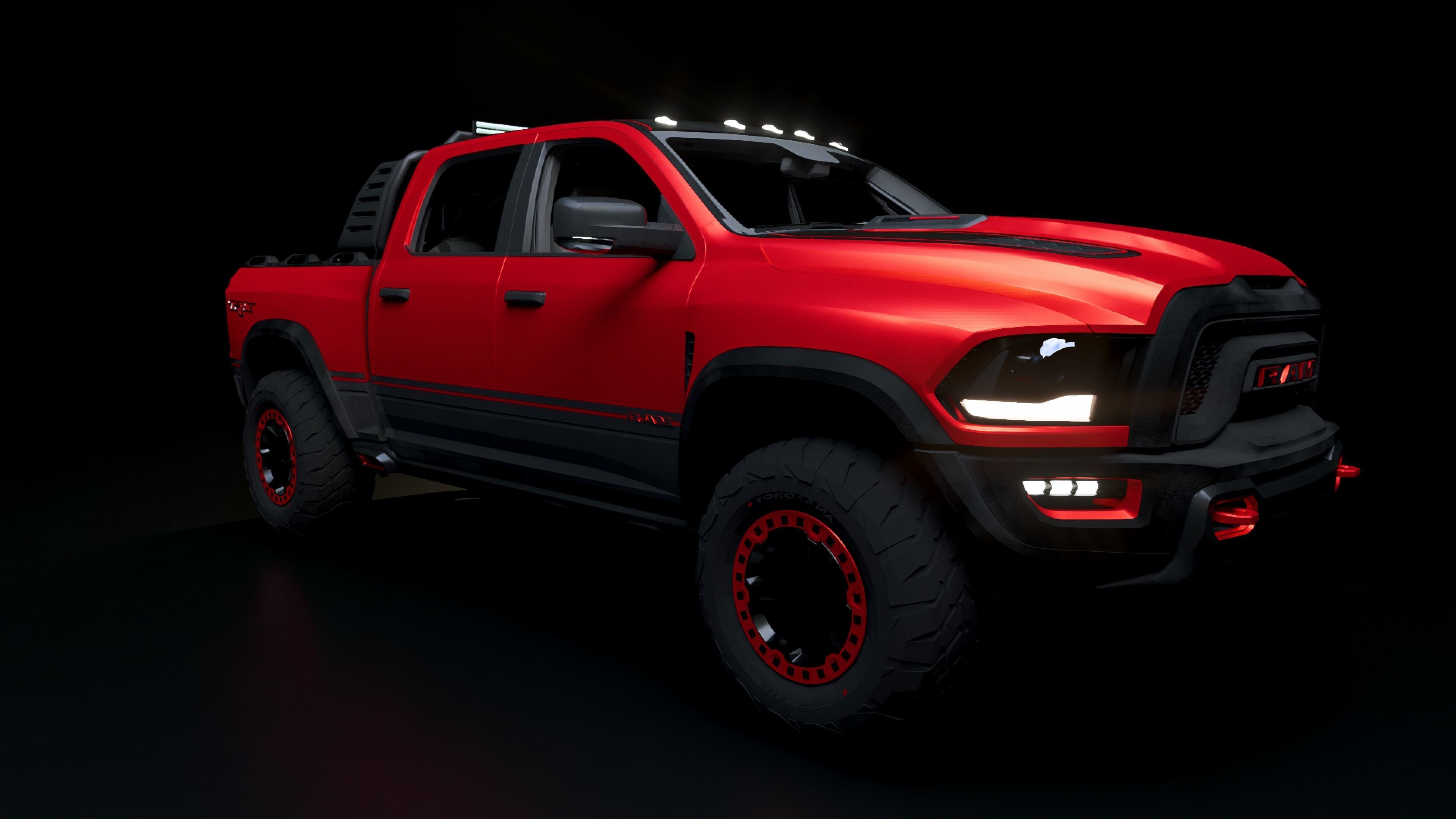 2021 Dodge RAM TRX 3D Model 3D model | CGTrader
