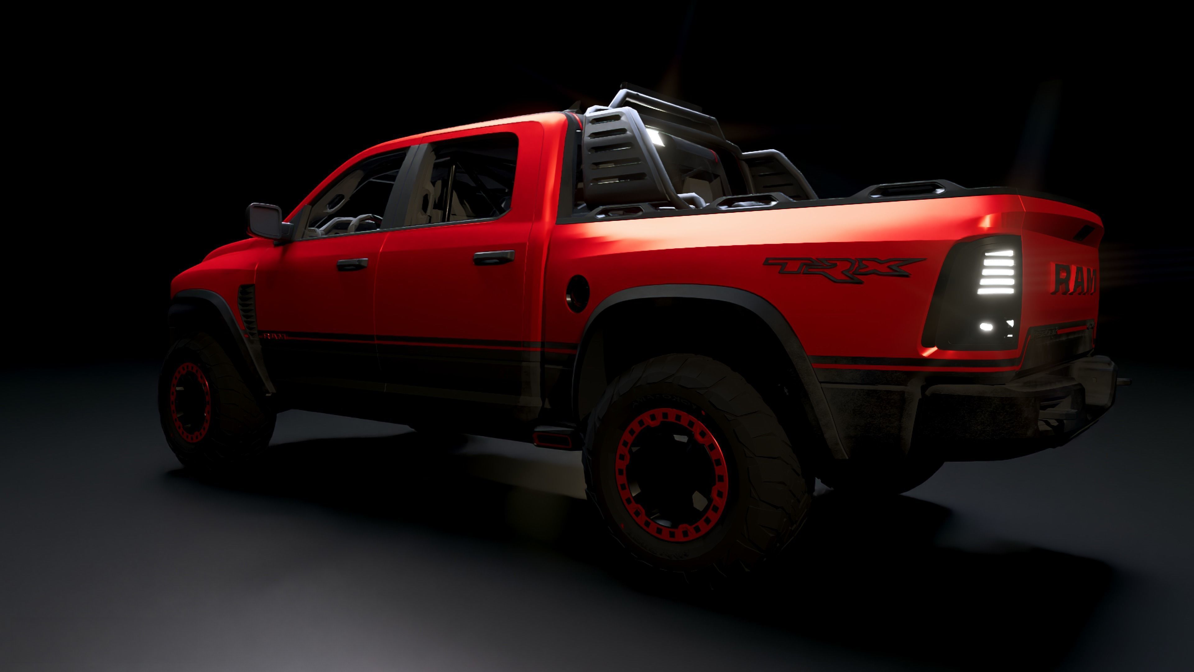 2021 Dodge RAM TRX 3D Model 3D model | CGTrader