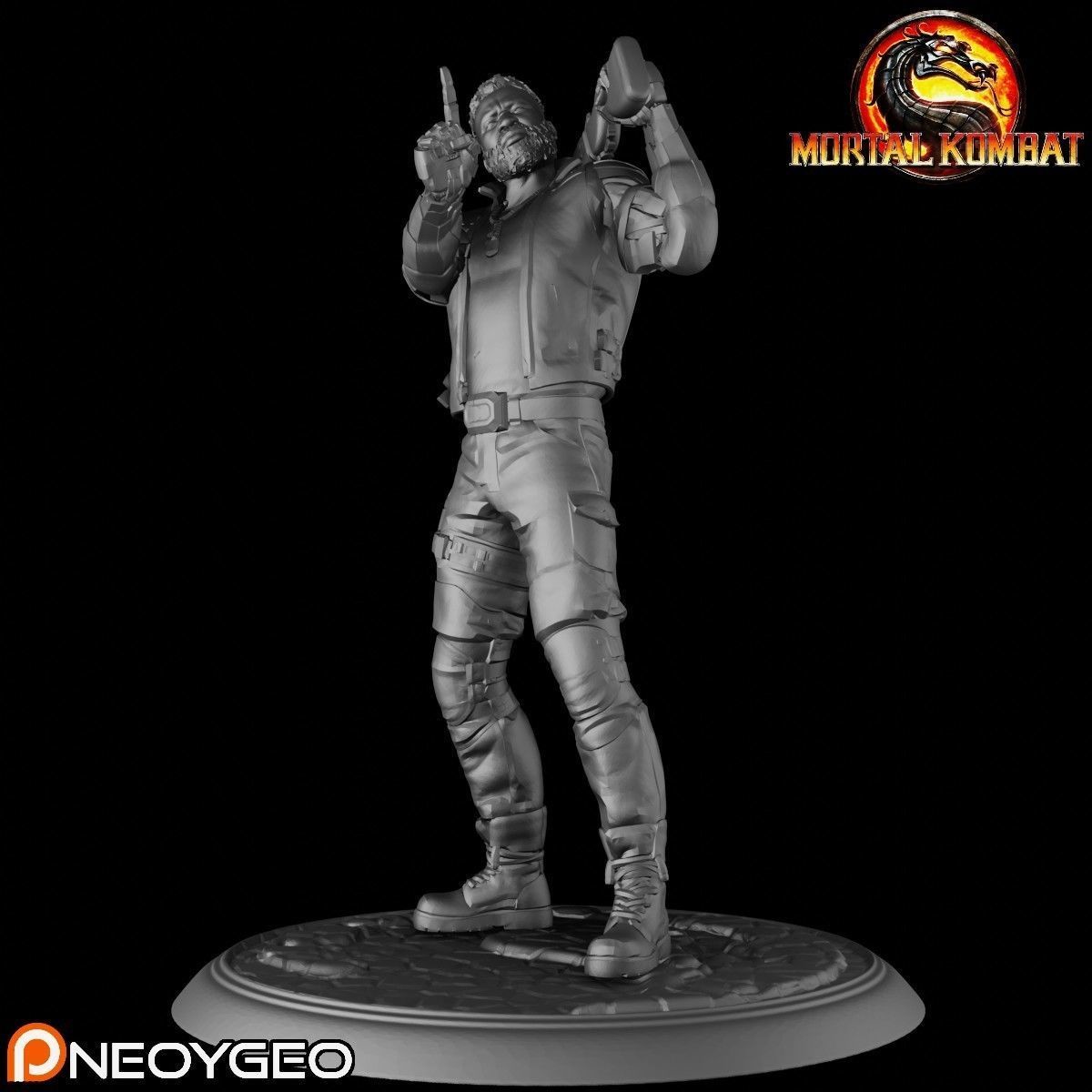 JAX BRIGGS - MORTAL KOMBAT 11 free 3D model 3D printable | CGTrader