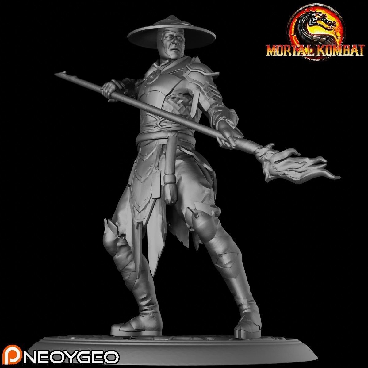 RAIDEN - MORTAL KOMBAT 11 3D model 3D printable | CGTrader