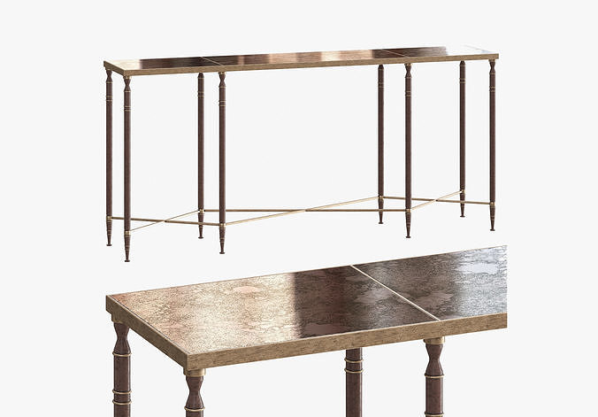 ebanista yves console table 3D model | CGTrader