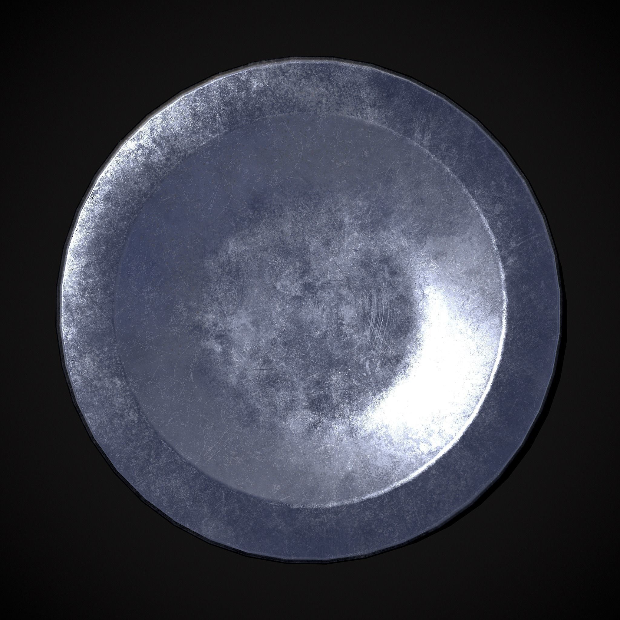 3D model Basic Metal Plate VR / AR / low-poly | CGTrader