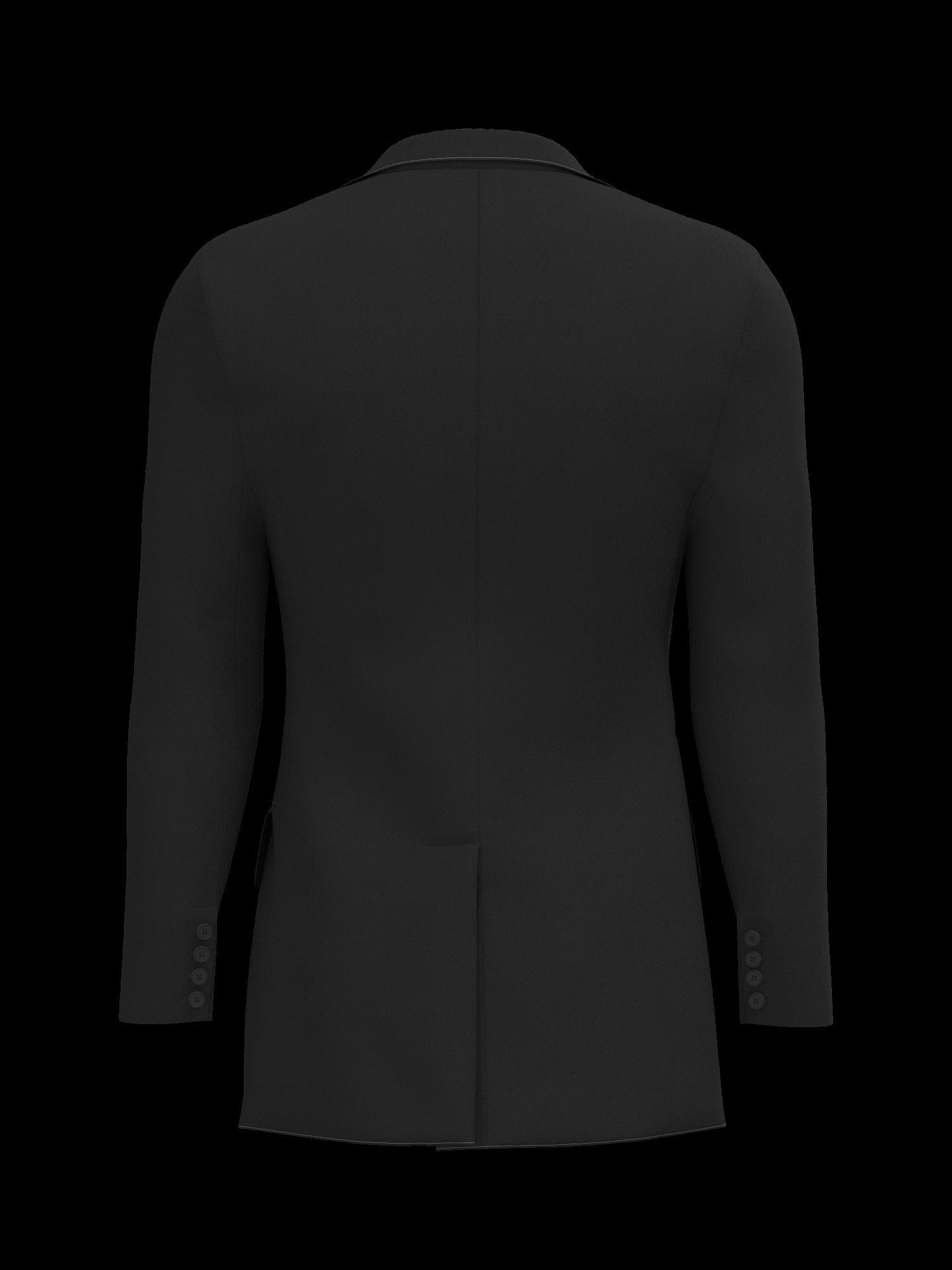Male blazer jacket free 3D model animated rigged | CGTrader