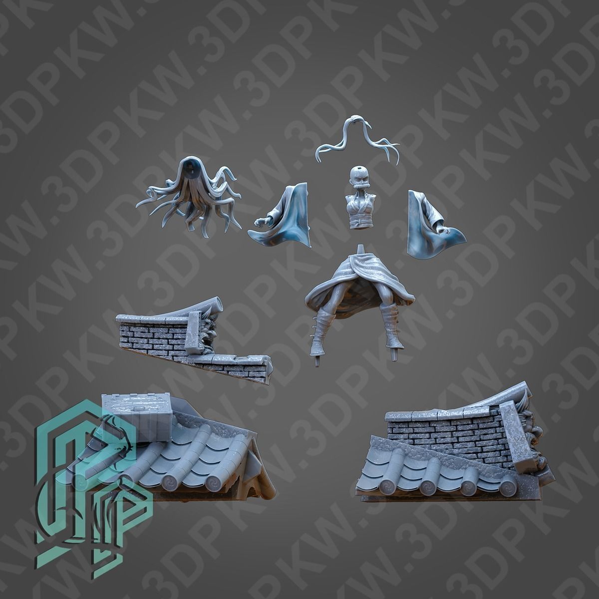 Nezuko base 3D model 3D printable | CGTrader