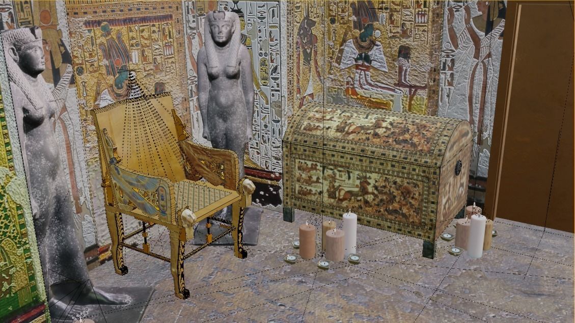 Tomb of Nefertari 3D model | CGTrader